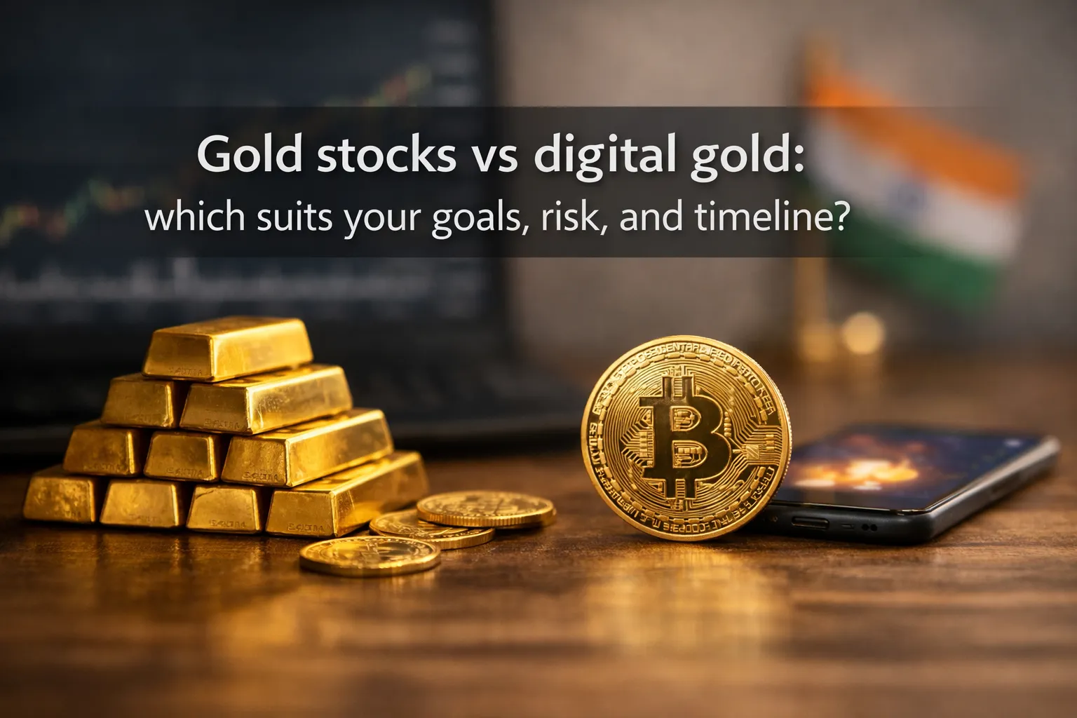 Gold stocks vs digital gold: which suits your goals, risk, and timeline ...