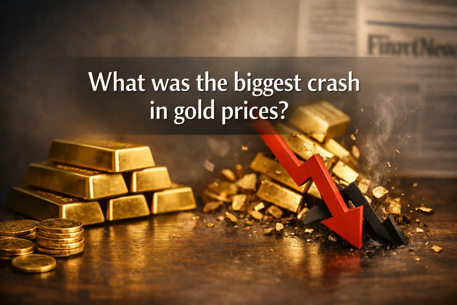 What was the biggest crash in gold prices? - OroPocket Blog